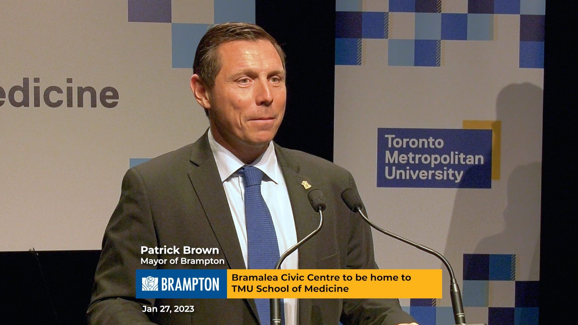 Mayor Brown: Medical school and hospital are game changers for Brampton ...