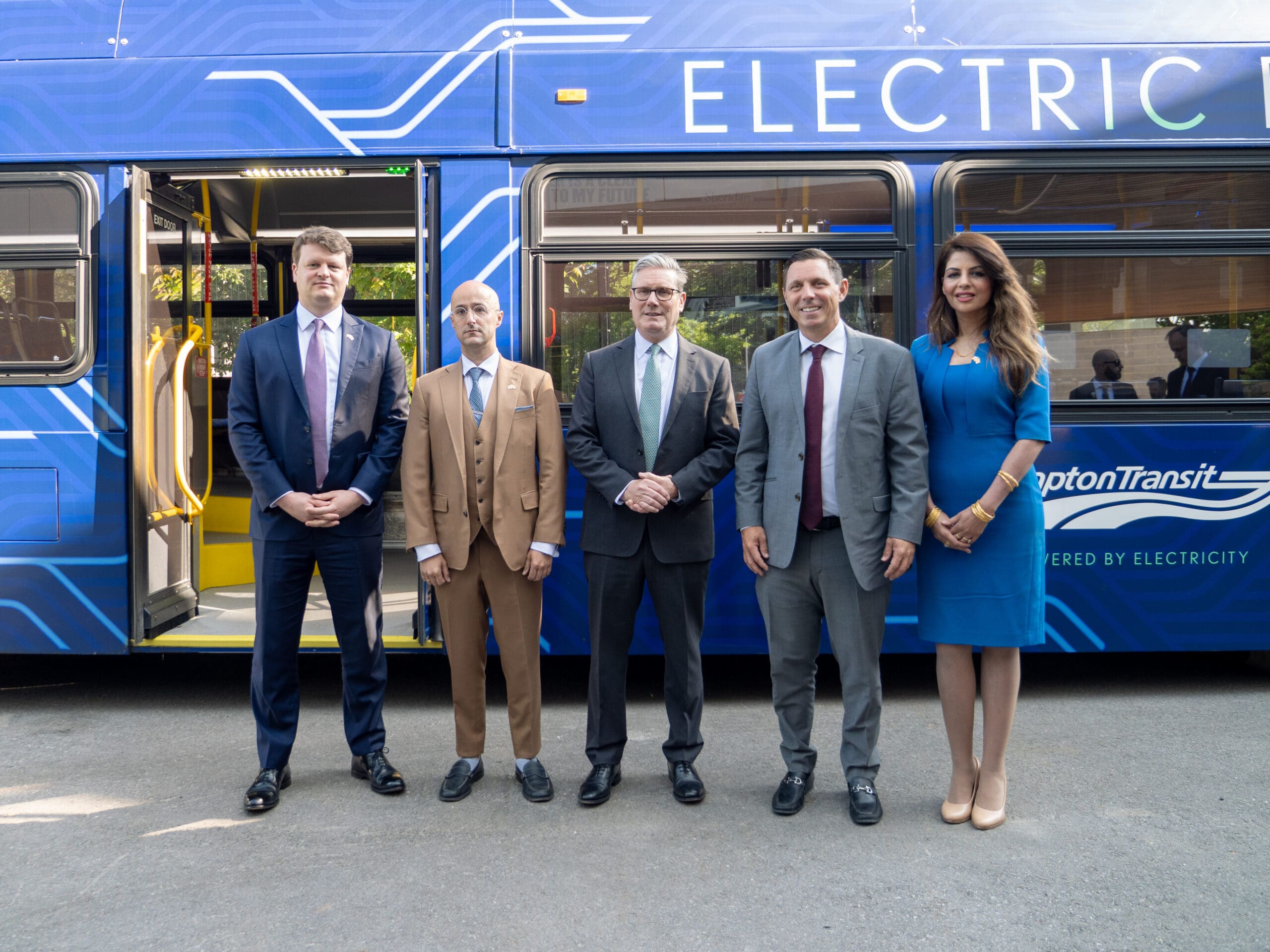 Historic partnership to electrify Brampton's transit fleet in landmark ...